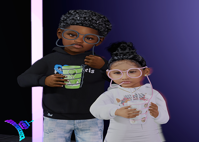 Second Life Marketplace Silly Straw Fatpack
